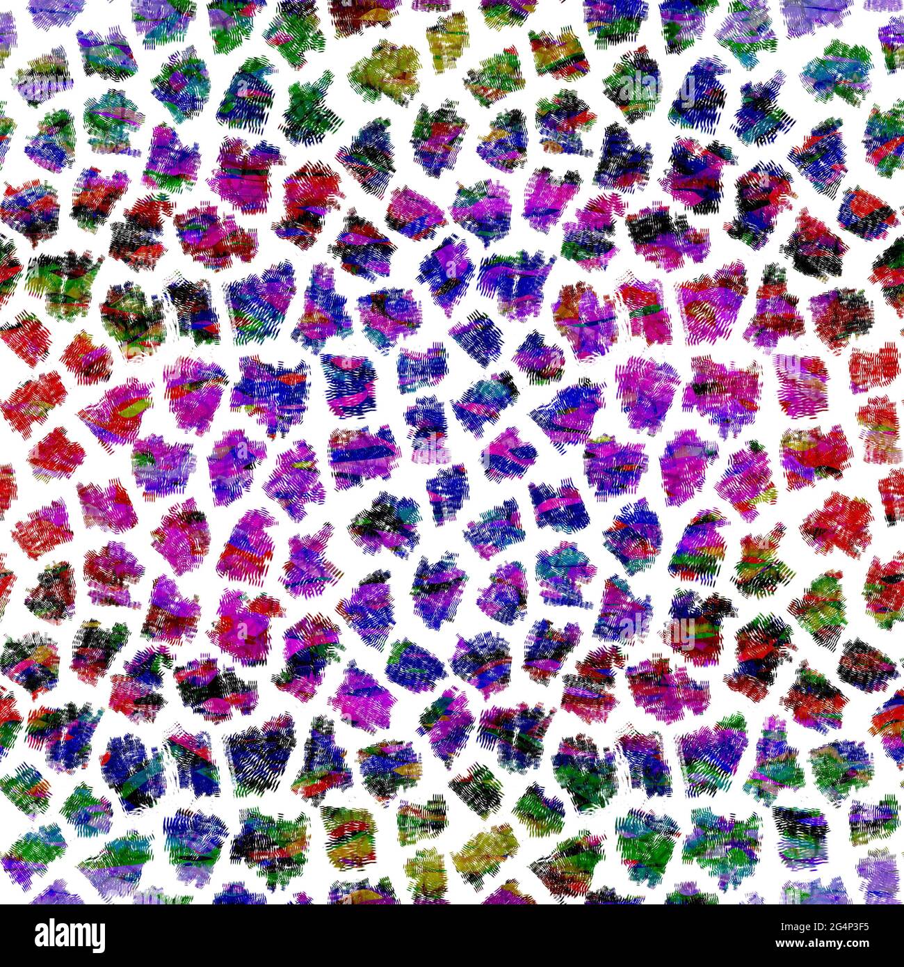 Creative art effect seamless pattern texture. Abstract linen fashion ...