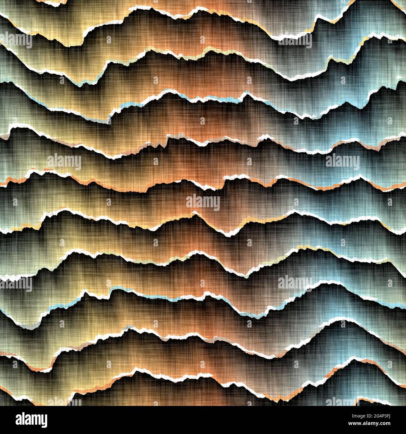 Creative art effect seamless pattern texture. Abstract linen fashion ...