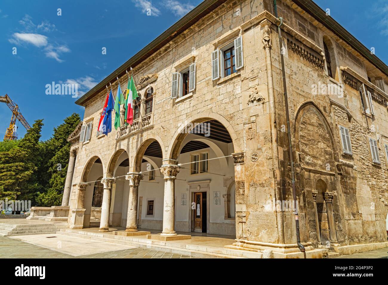 Pula flag hi-res stock photography and images - Alamy