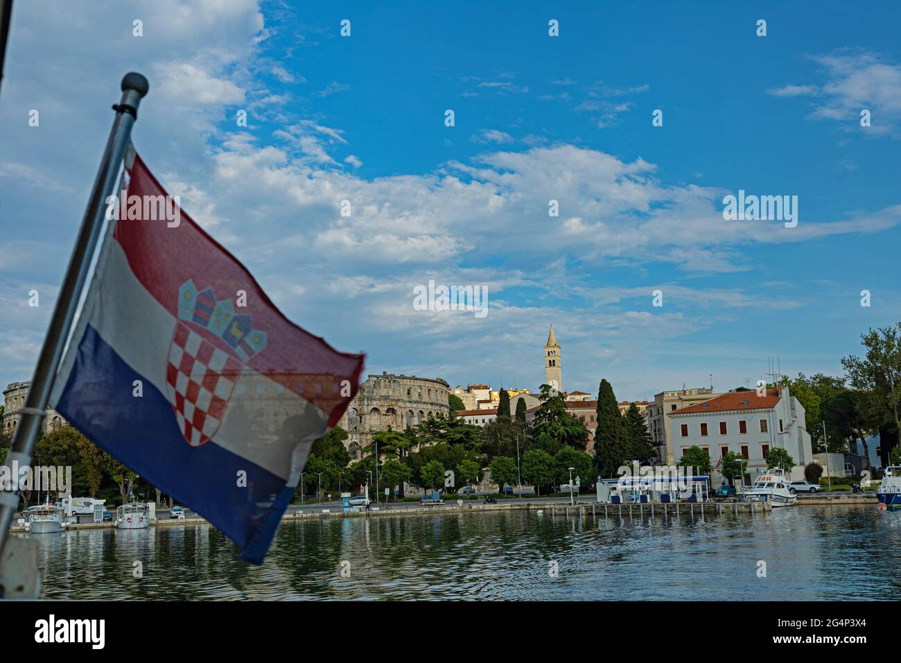 Pula flag hi-res stock photography and images - Alamy
