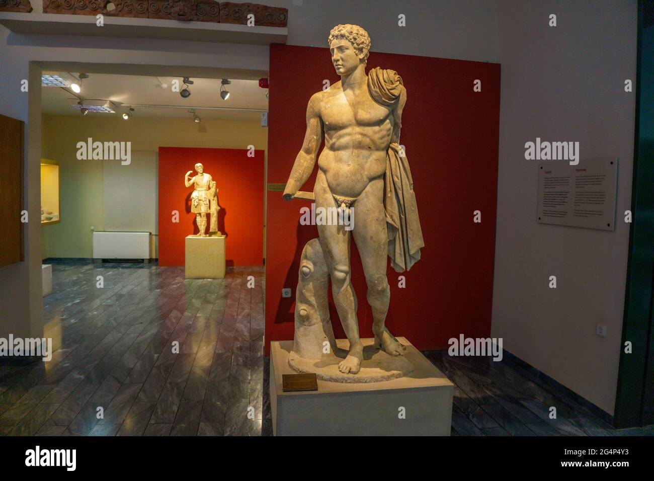 Messene, Greece, 20 June 2021: Archaeological findings in the ...