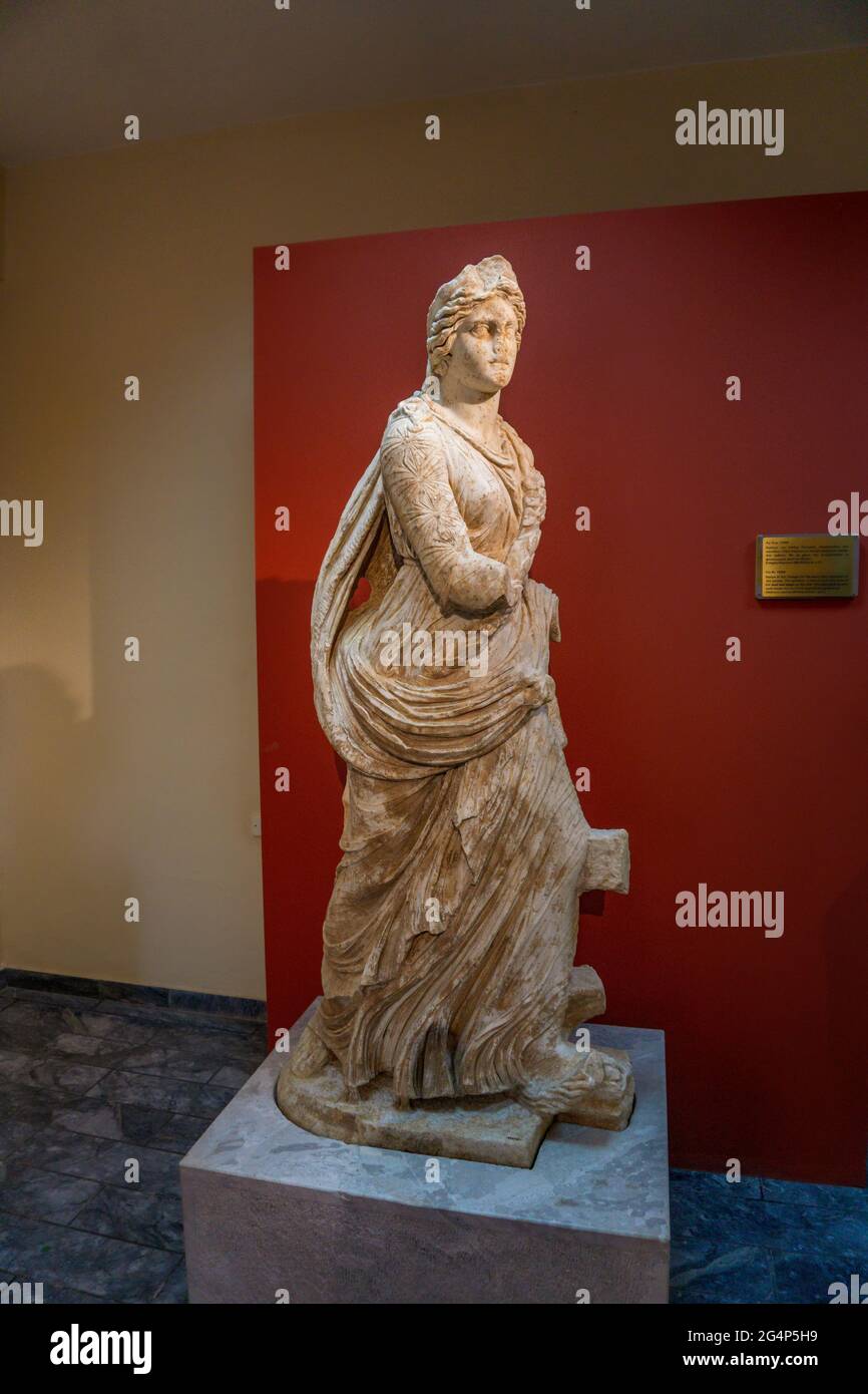 Messene, Greece, 20 June 2021: Archaeological findings in the ...