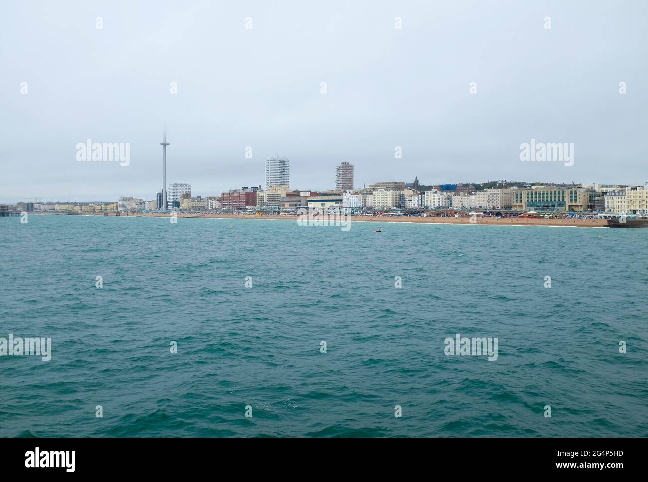 Brighton pier hotel view hi-res stock photography and images - Alamy