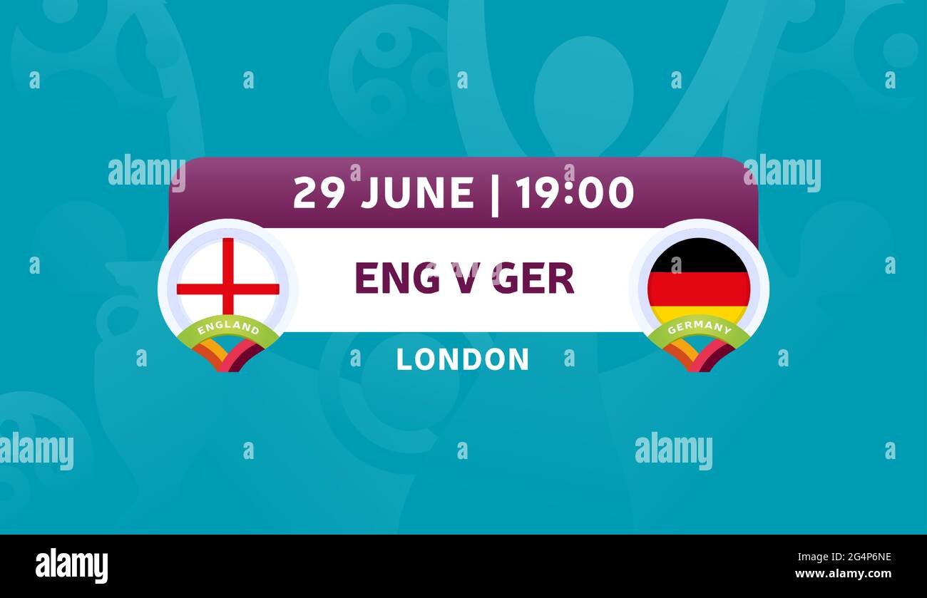 england vs germany round of 16 match, European Football Championship ...