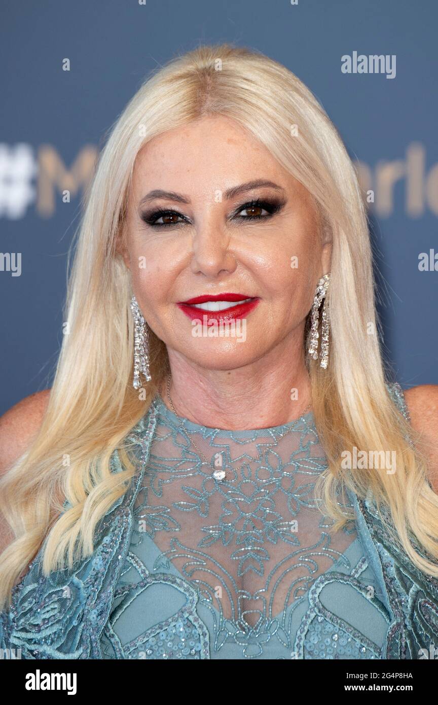 Lady Monika Barcardi attends the closing ceremony of the 60th Monte ...