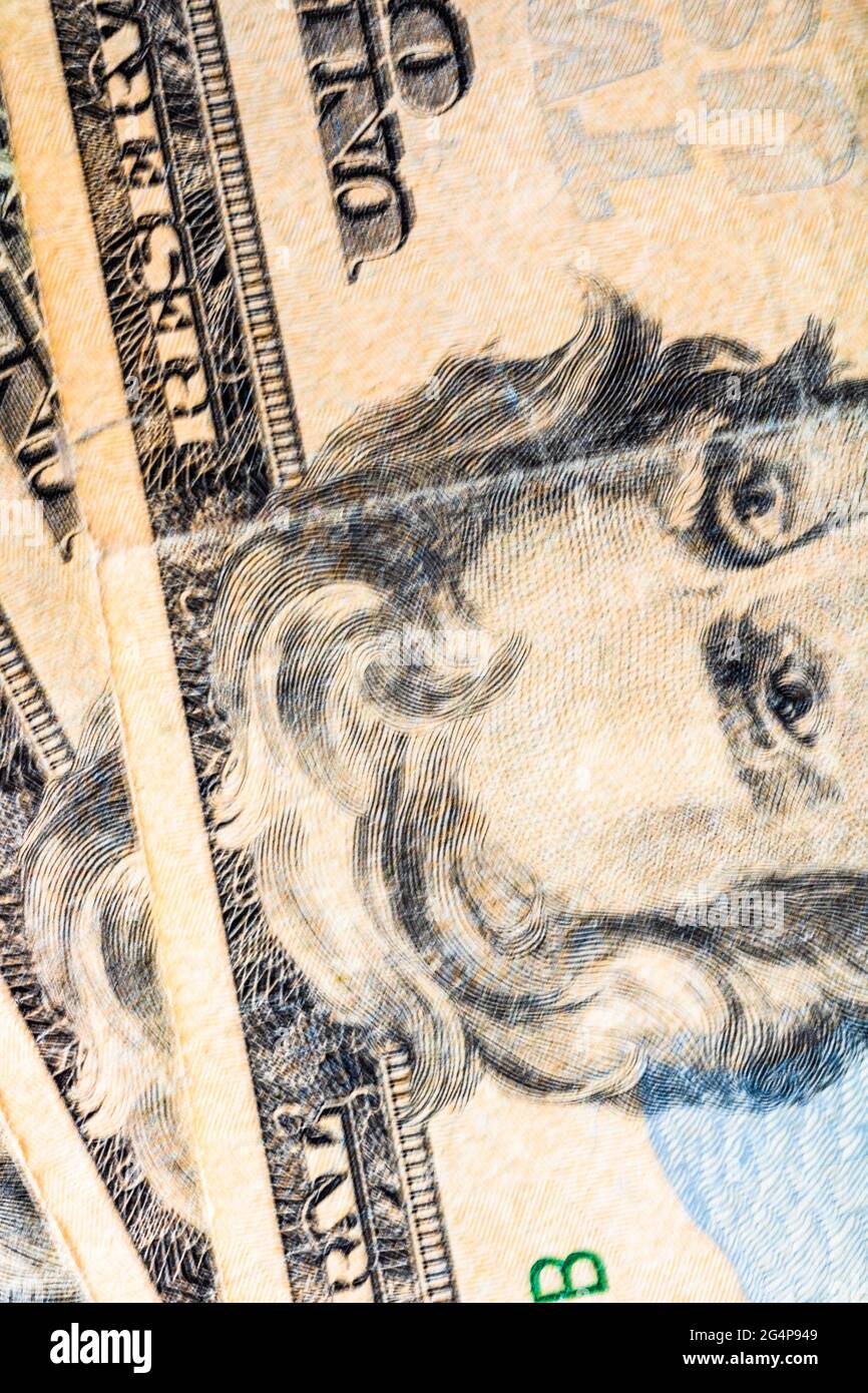 Usd denomination details hi-res stock photography and images - Alamy