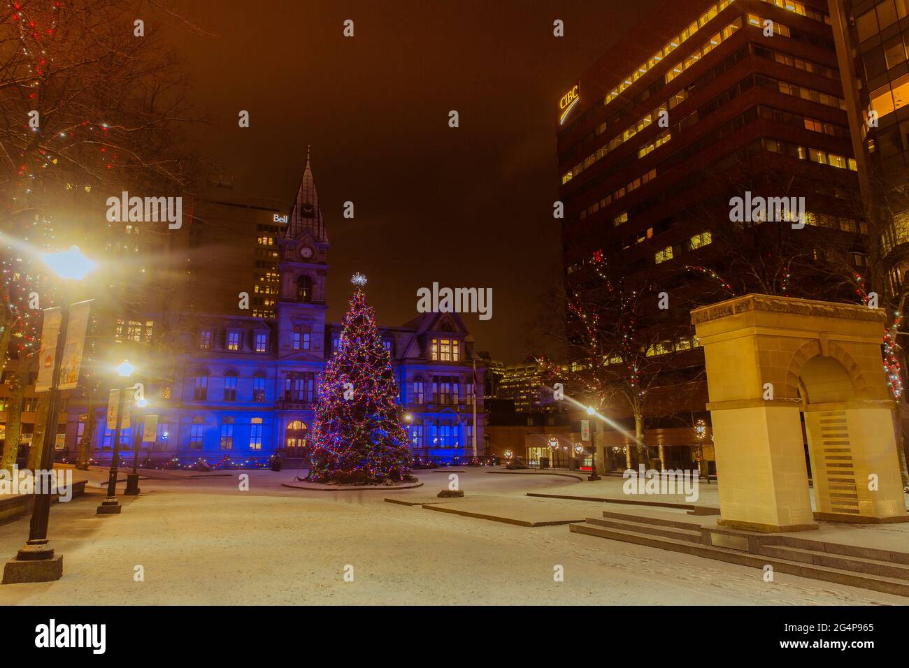 Halifax City hall Christmas Decorations, Illuminations and Spectacular ...