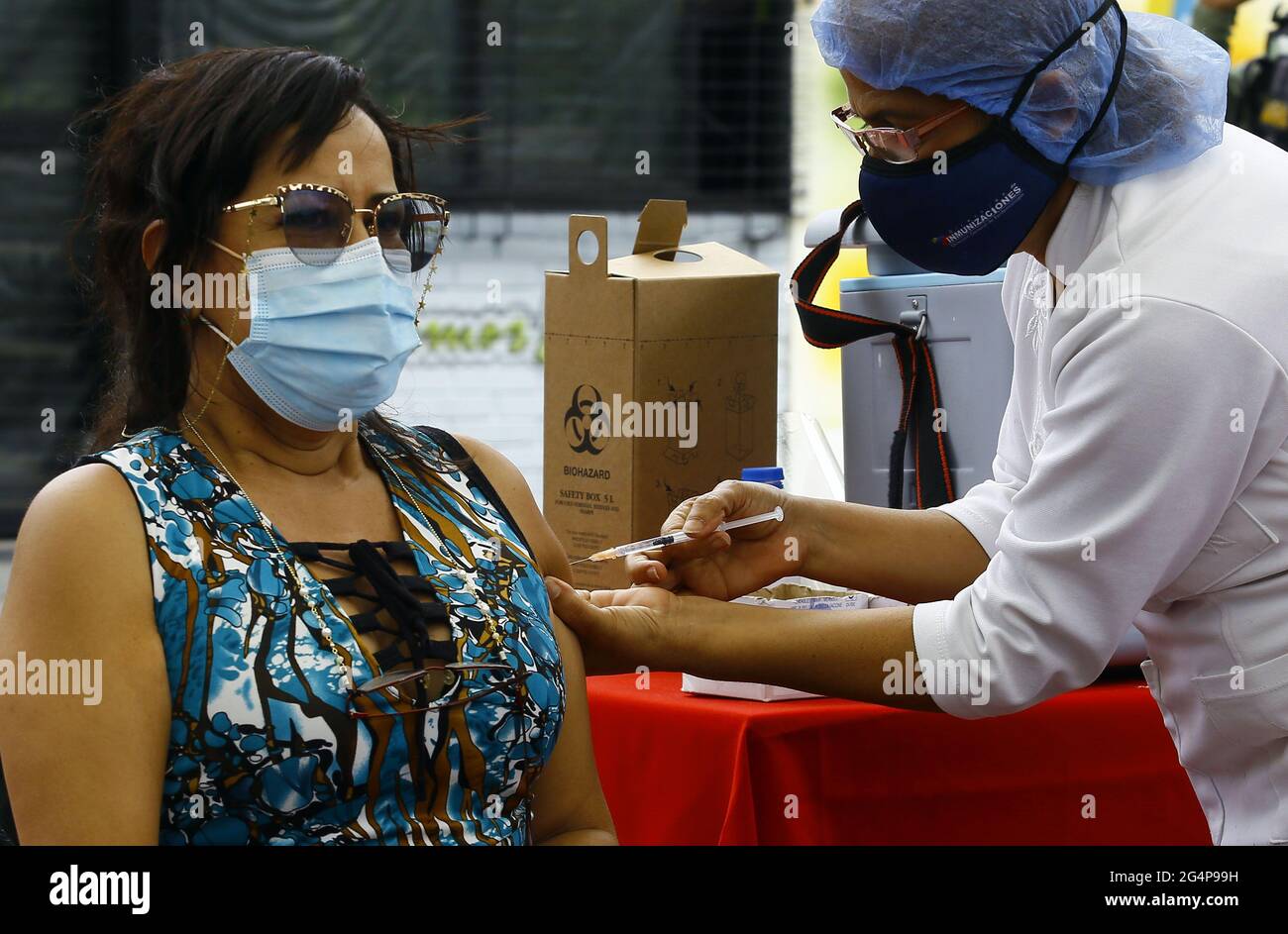 Valencia, Carabobo, Venezuela. 22nd June, 2021. June 22, 2021 ...