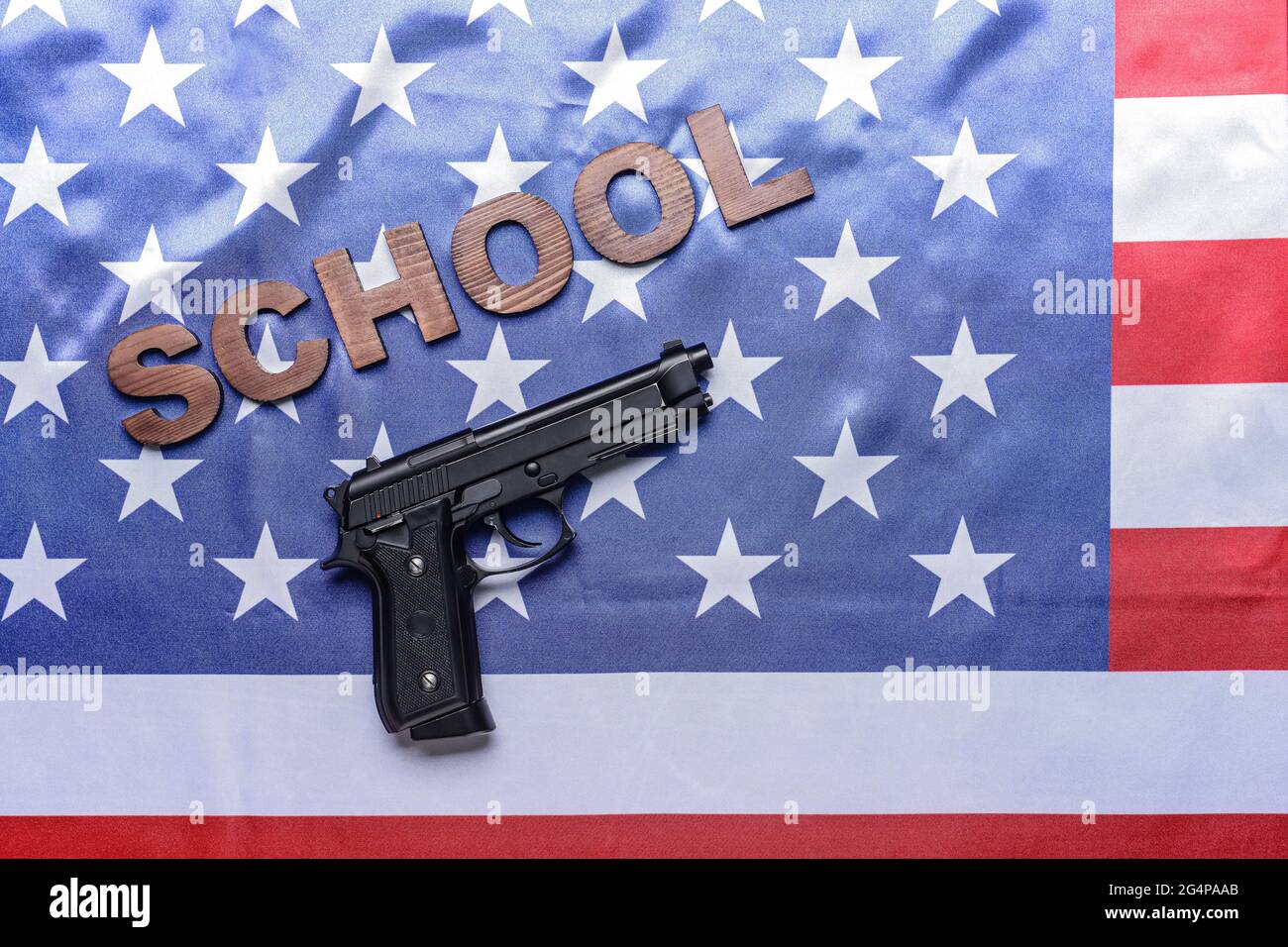 Usa flag concept kid hi-res stock photography and images - Alamy
