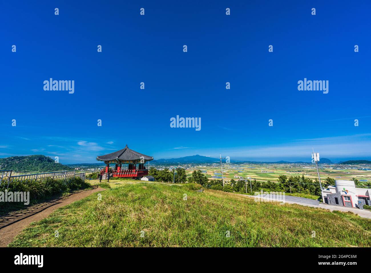 Beautiful nature on Jeju Island in South Korea - August 17, 2019 Stock ...