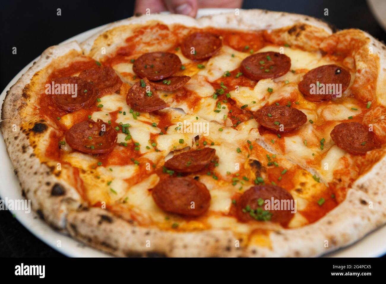 Traditional Pepperoni Italian Pizza Classic Pepperoni And Its