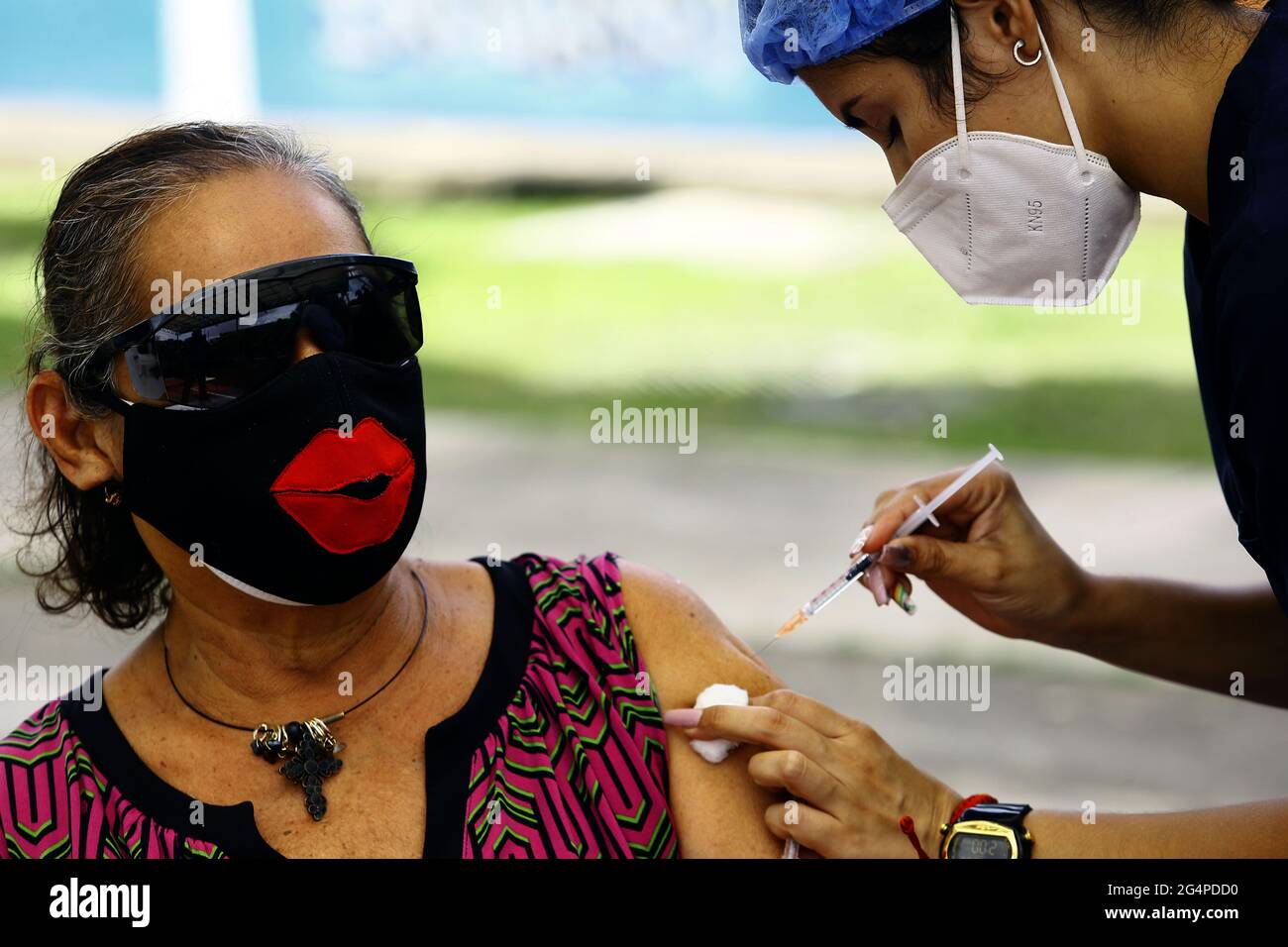 Valencia, Carabobo, Venezuela. 22nd June, 2021. June 22, 2021 ...