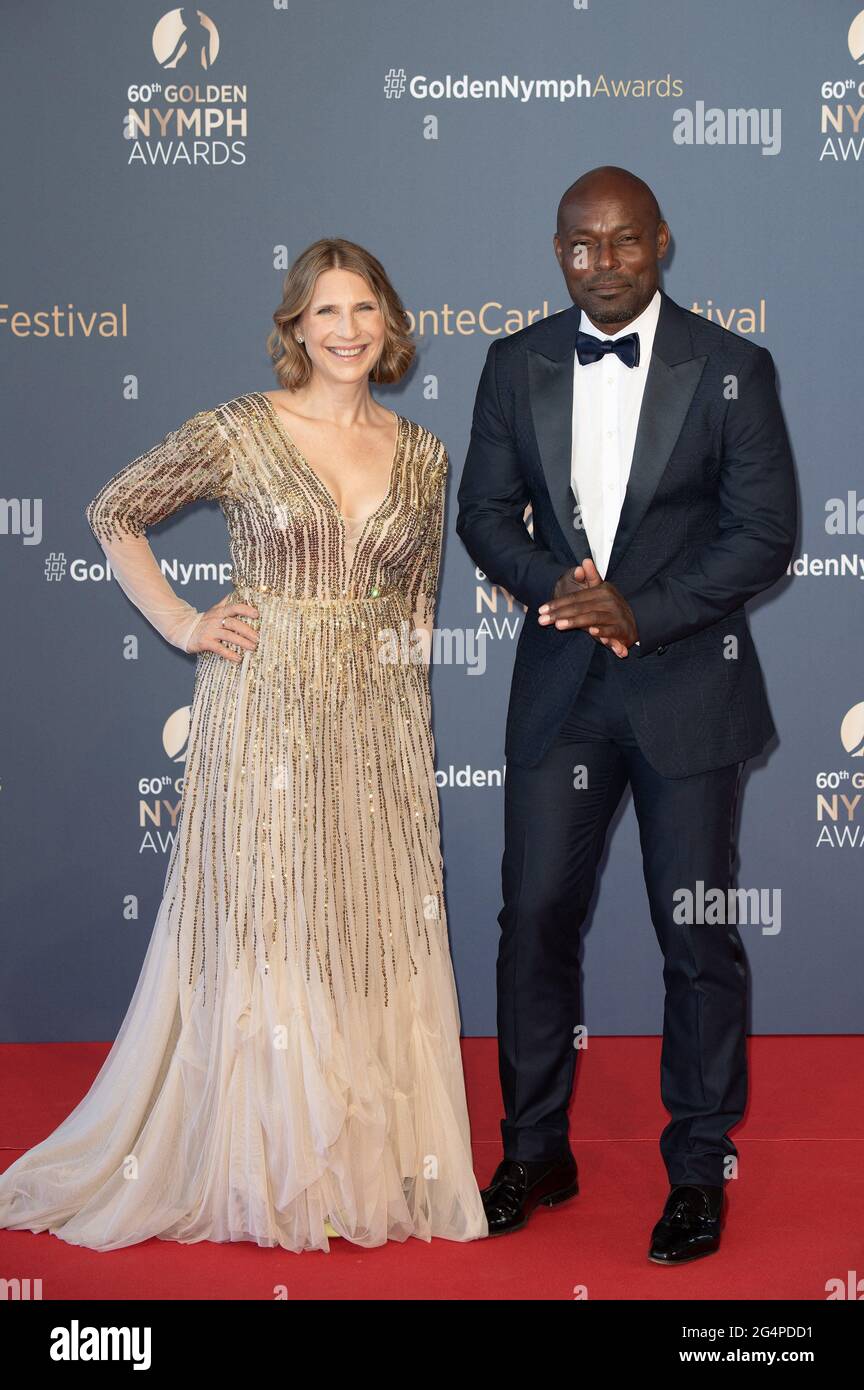 Genie Godula and Jimmy Jean-Louis attend the closing ceremony of the ...