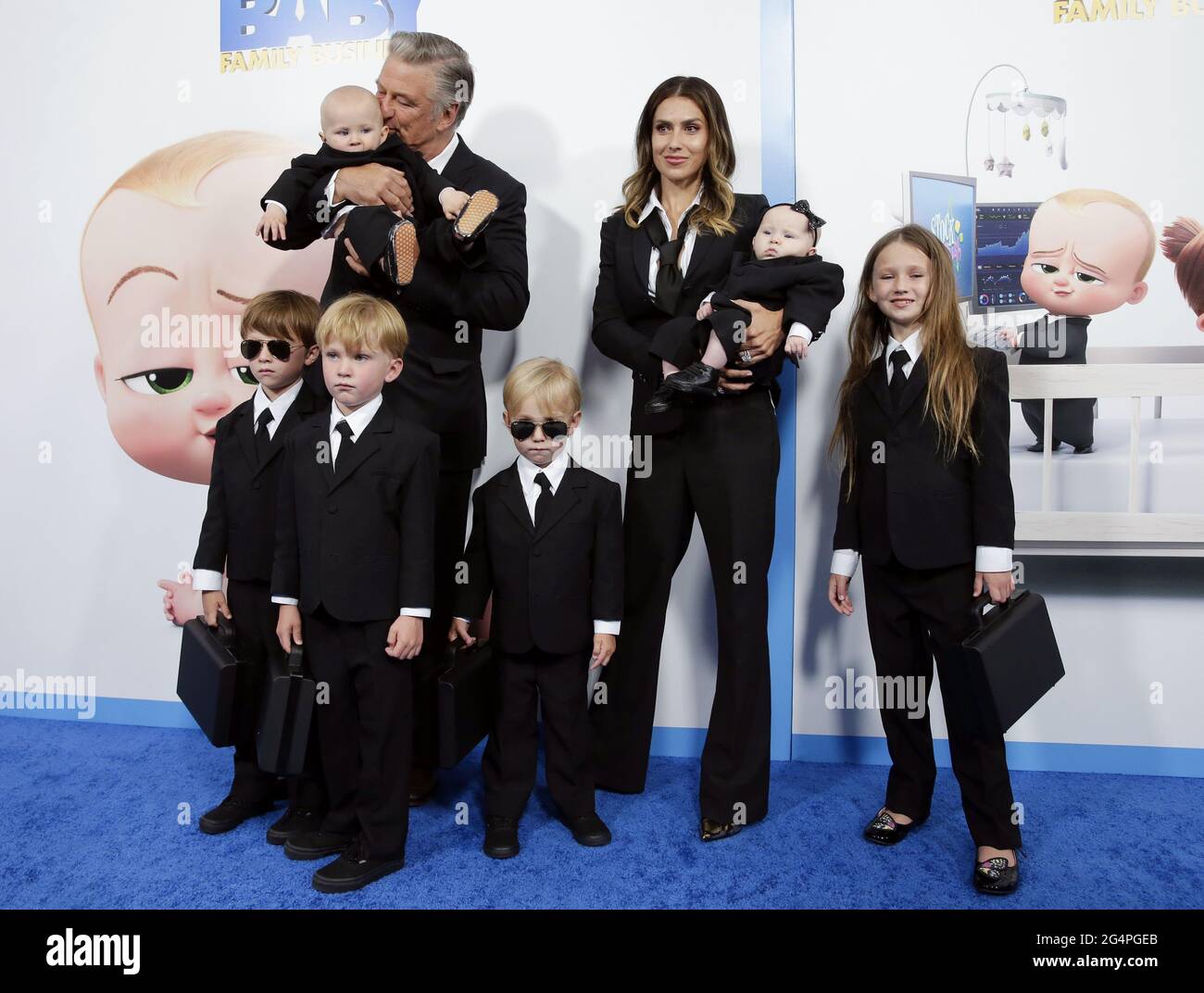 New York, United States. 22nd June, 2021. Alec Baldwin, Hilaria Baldwin ...