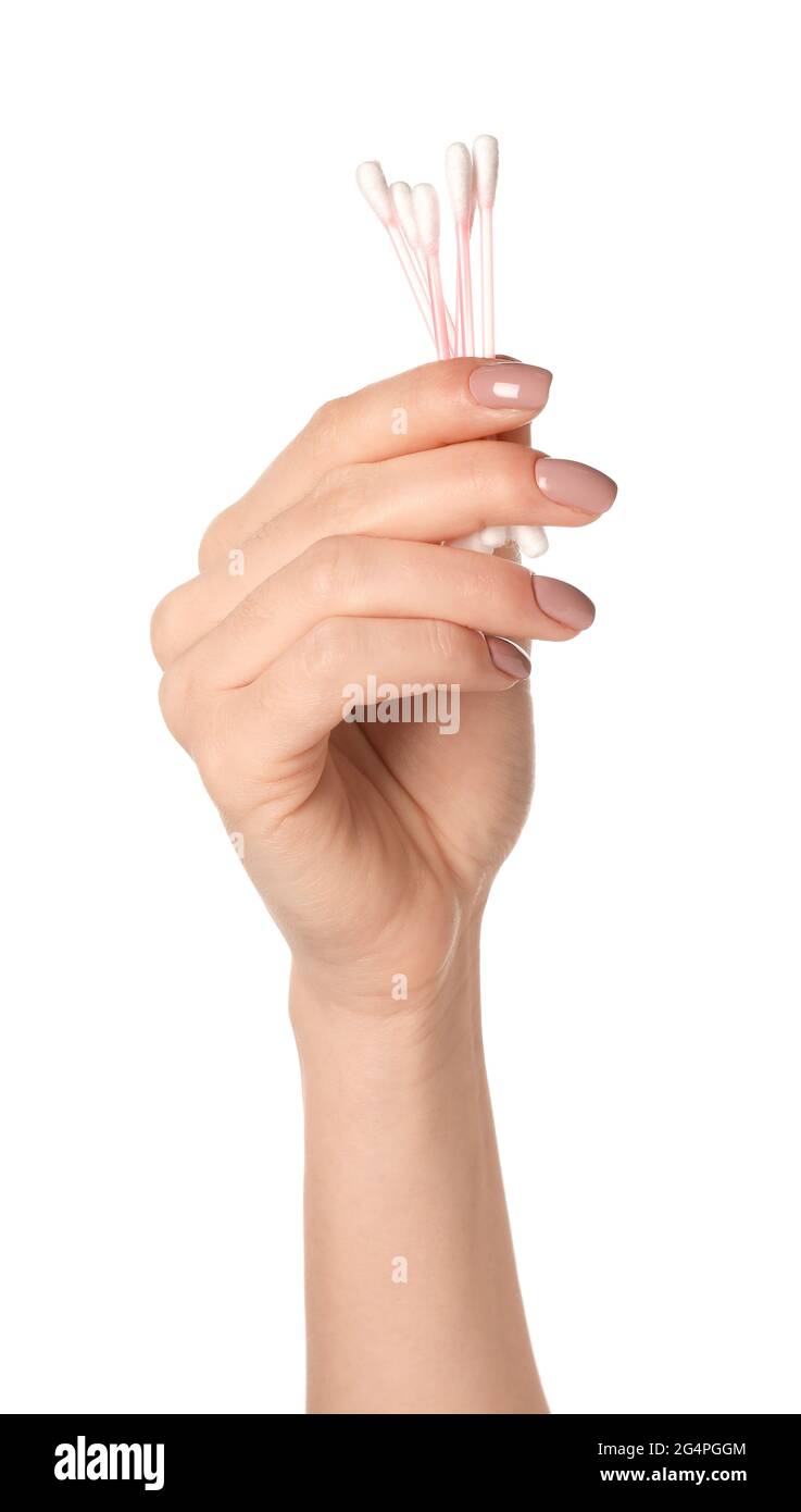 Hand holding ear buds hi-res stock photography and images - Alamy