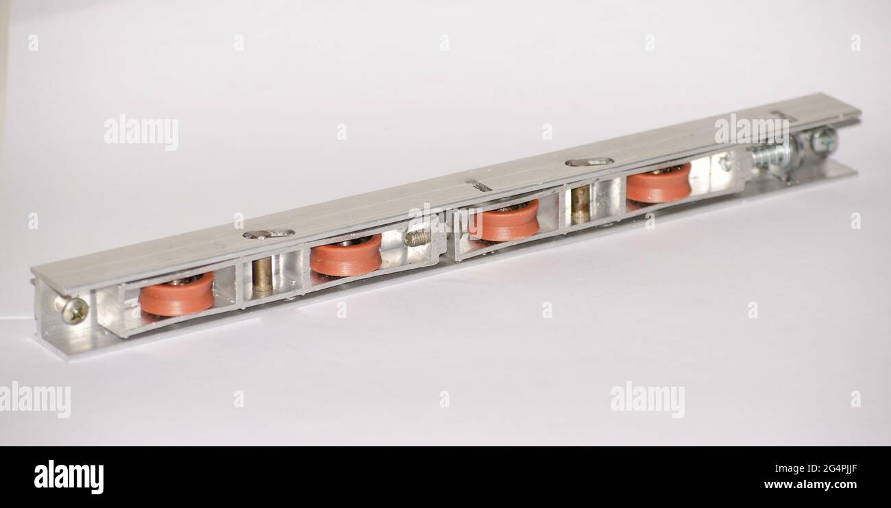 Light-emitting diode strip isolated on a white background Stock Photo ...