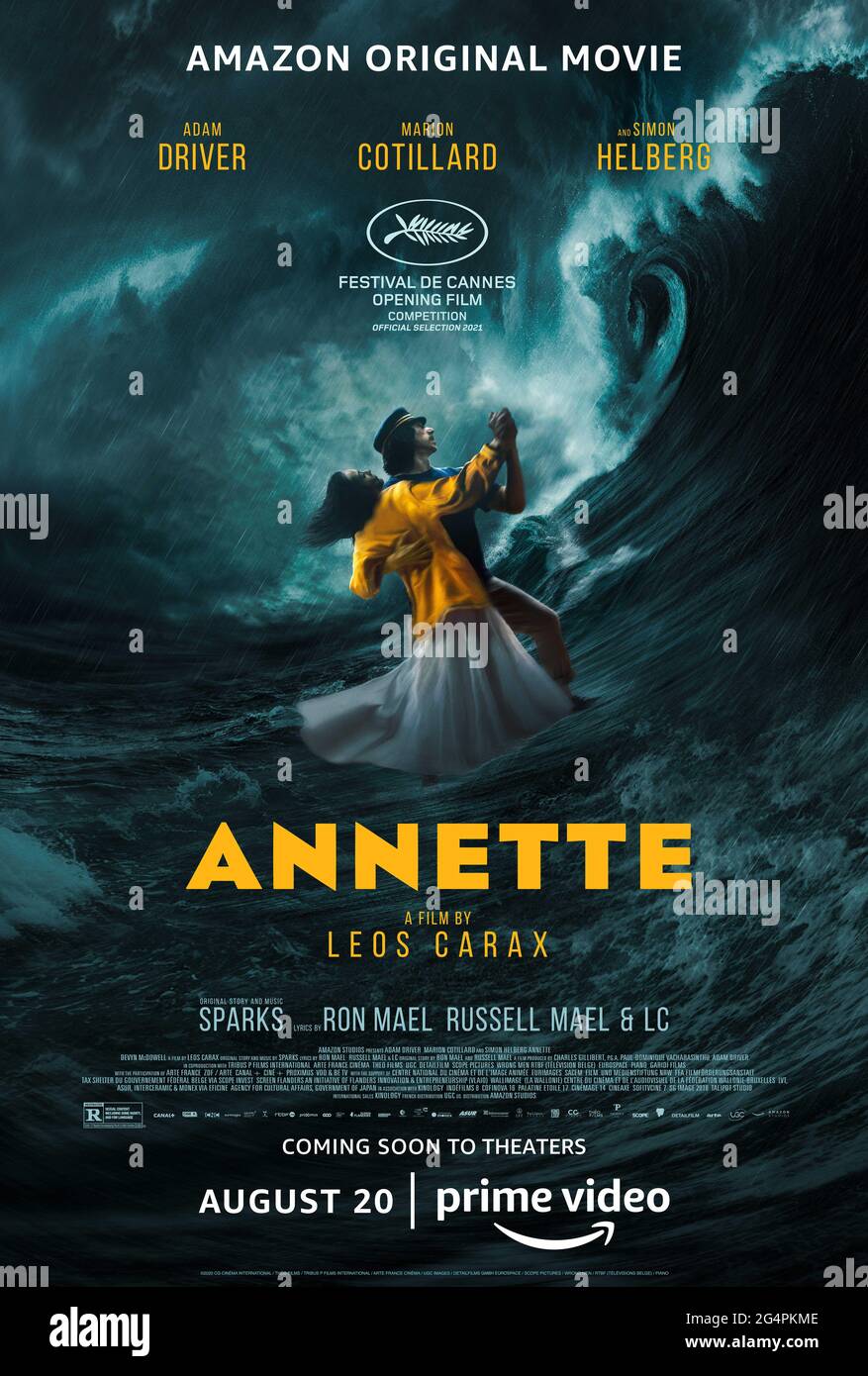 RELEASE DATE: August 20, 2021 TITLE: Annette STUDIO: Amazon Studios ...