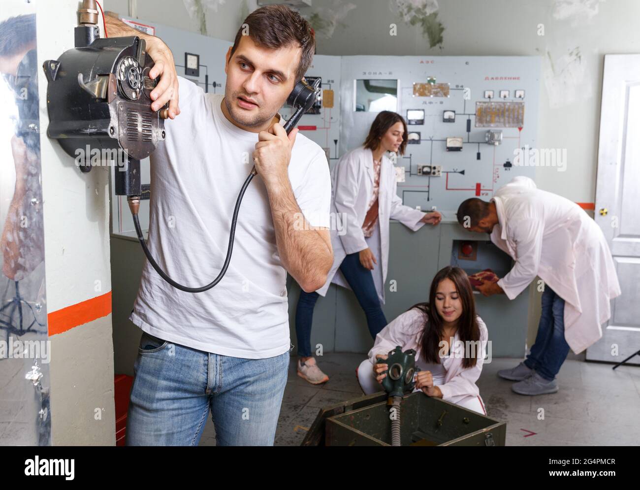 Man in the quest hi-res stock photography and images - Alamy