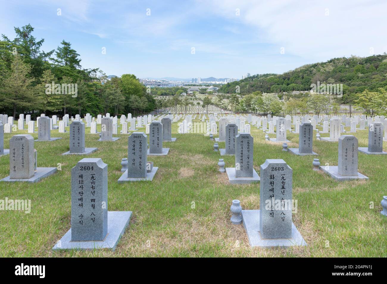 Republic Of Korea National Cemetery High Resolution Stock Photography ...