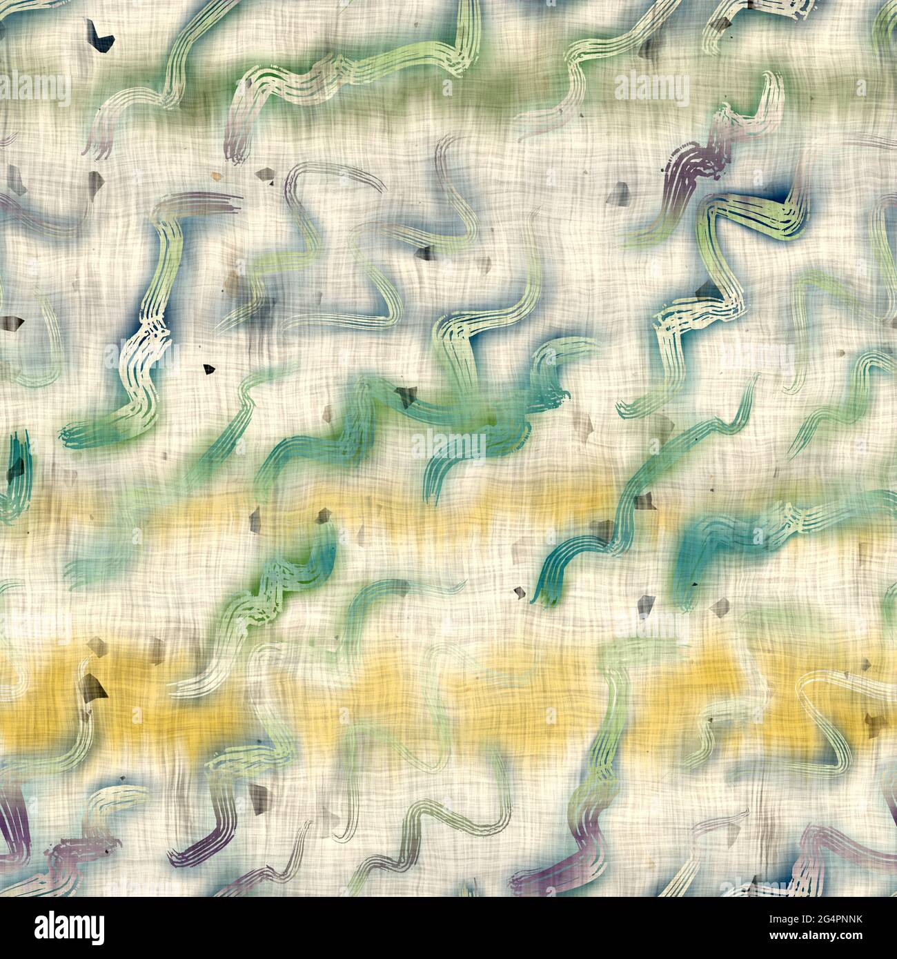 Seamless batik surface pattern swatch for print in cool pastel colors ...