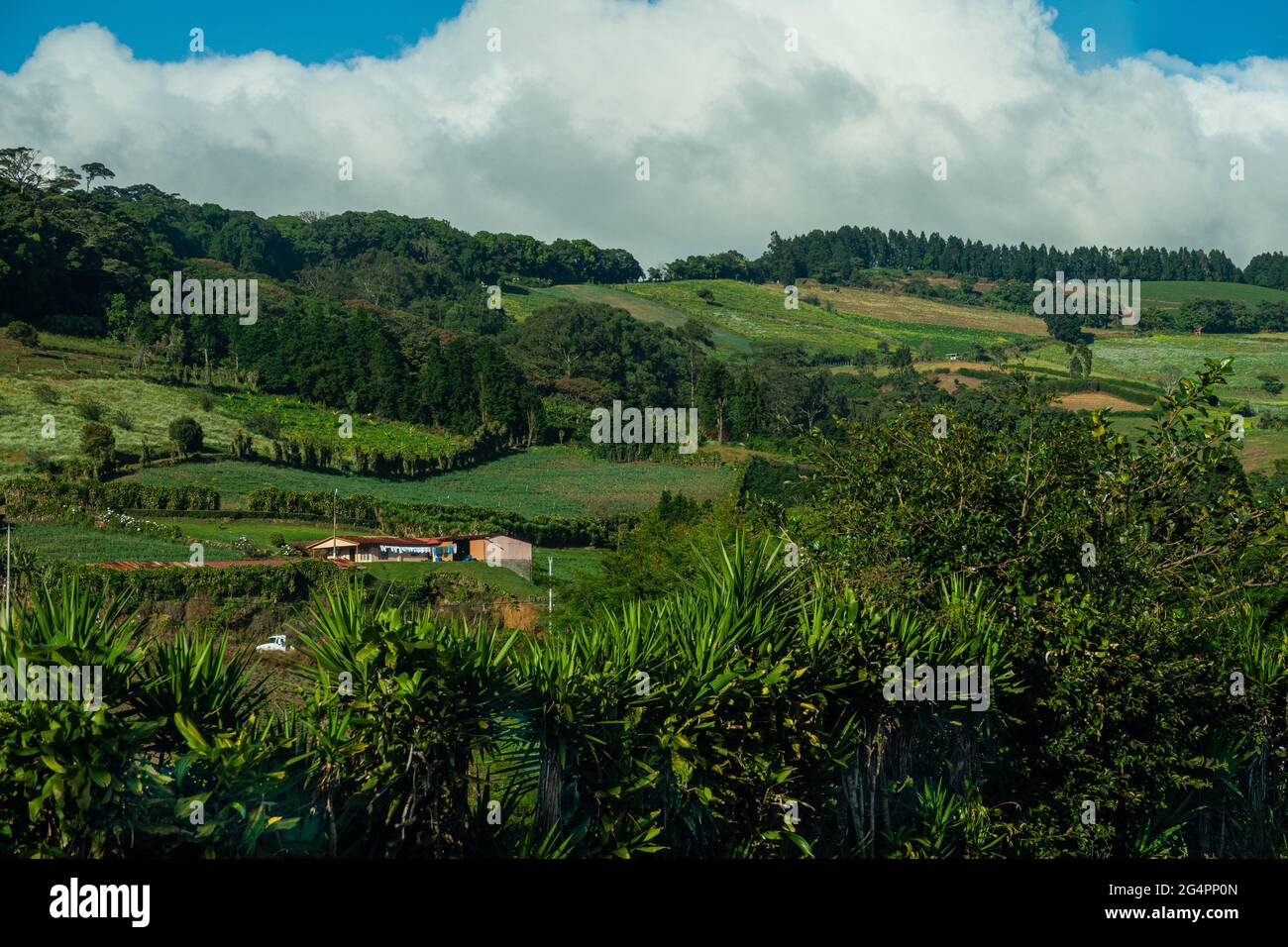Costa Rica landscape Stock Photo - Alamy