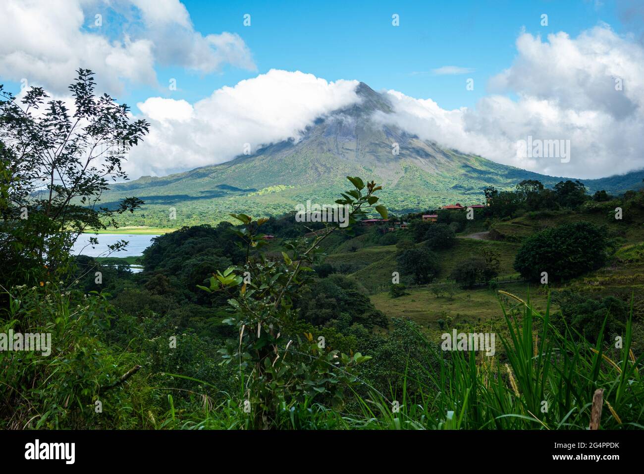 Costa Rica landscape Stock Photo - Alamy