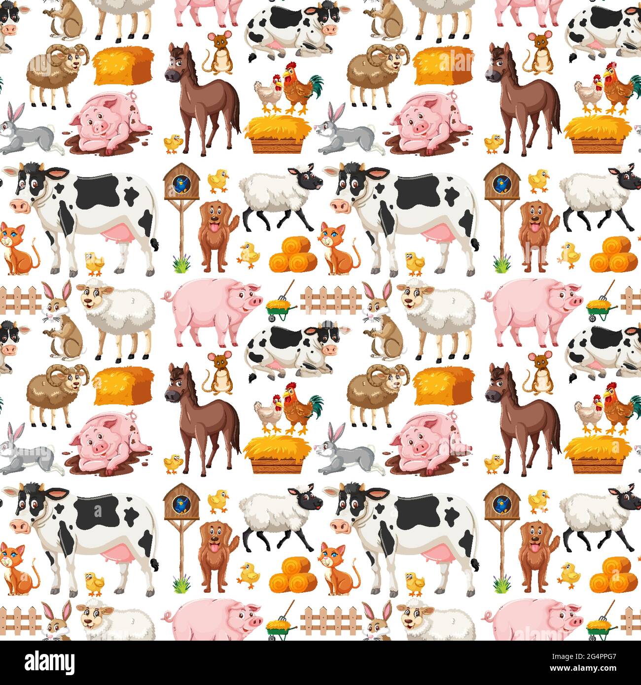 Farm Animal Background
