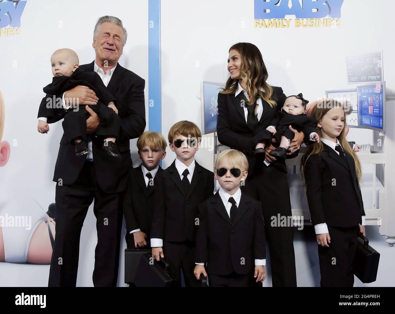 New York, United States. 22nd June, 2021. Alec Baldwin, Hilaria Baldwin ...