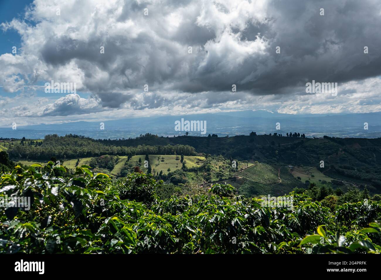 Costa Rica landscape Stock Photo - Alamy