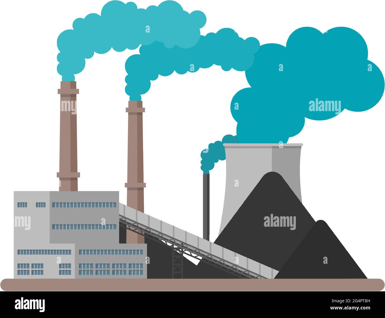 Coal city Stock Vector Images - Alamy