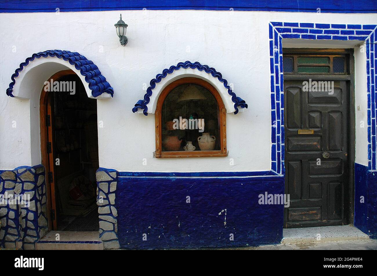 Traditional and handicraft window in Morocco Stock Photo - Alamy