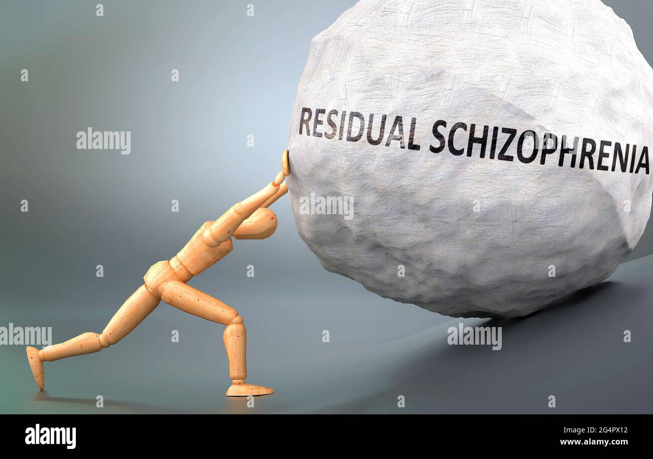 Residual Schizophrenia Cartoon