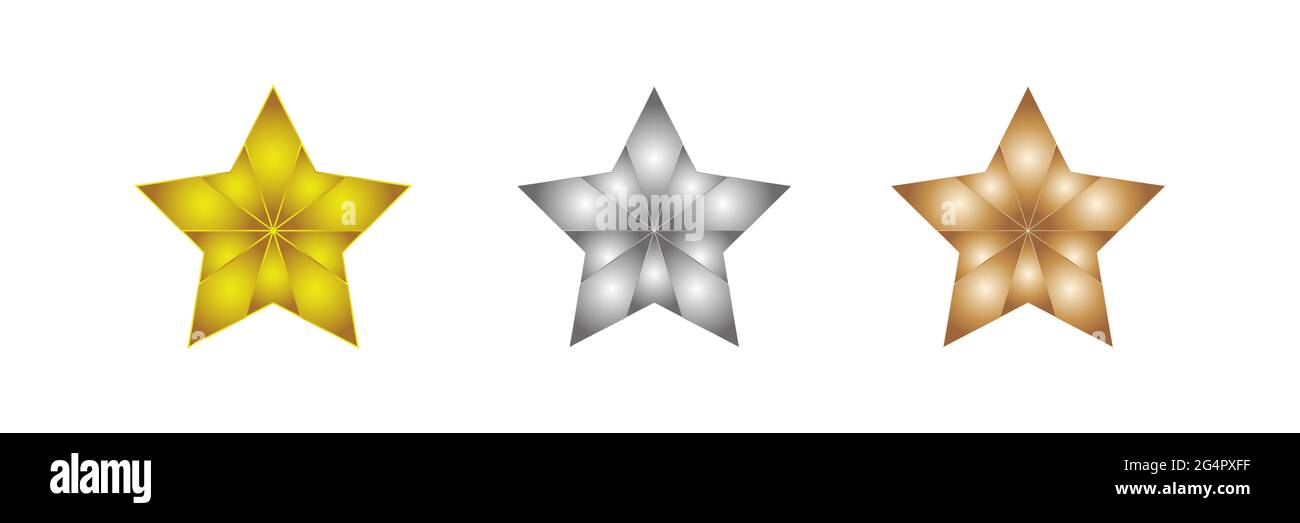 3 star logo hi-res stock photography and images - Alamy