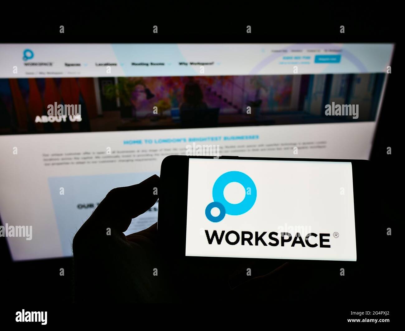 Workspace logo hi-res stock photography and images - Alamy
