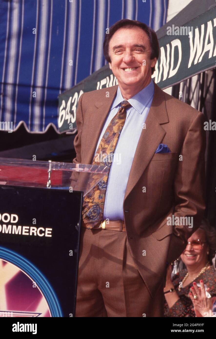 Jim Nabors at his Hollywood Walk Of Fame Ceremony on January 31, 1991 ...