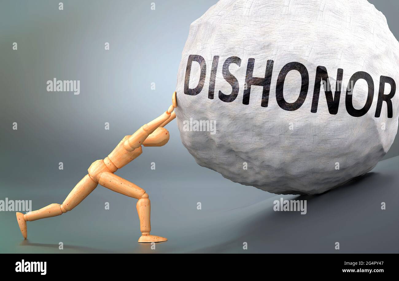 Dishonor and painful human condition hi-res stock photography and ...
