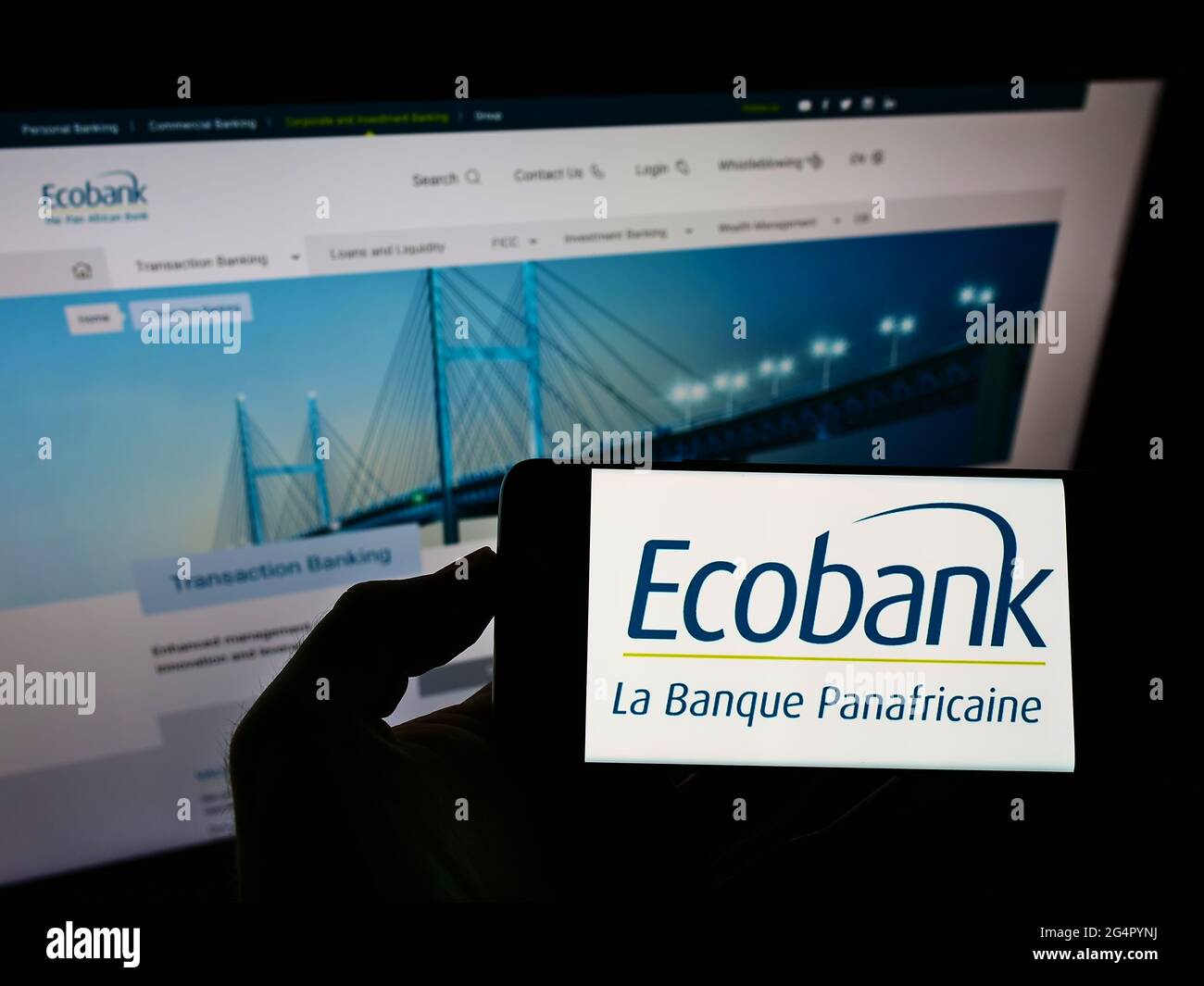 Ecobank logo hi-res stock photography and images - Alamy