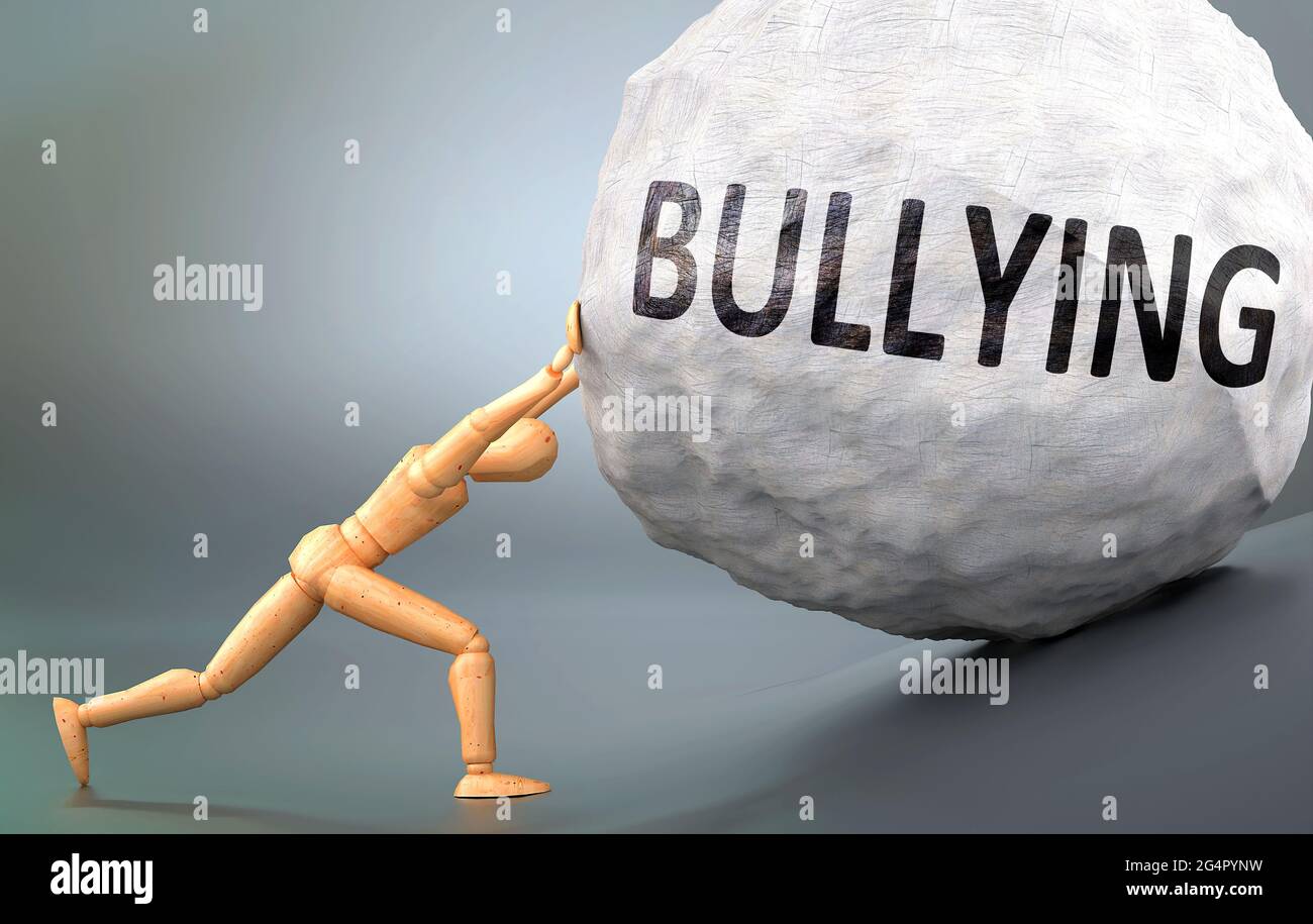 Bullying and painful human condition hi-res stock photography and ...