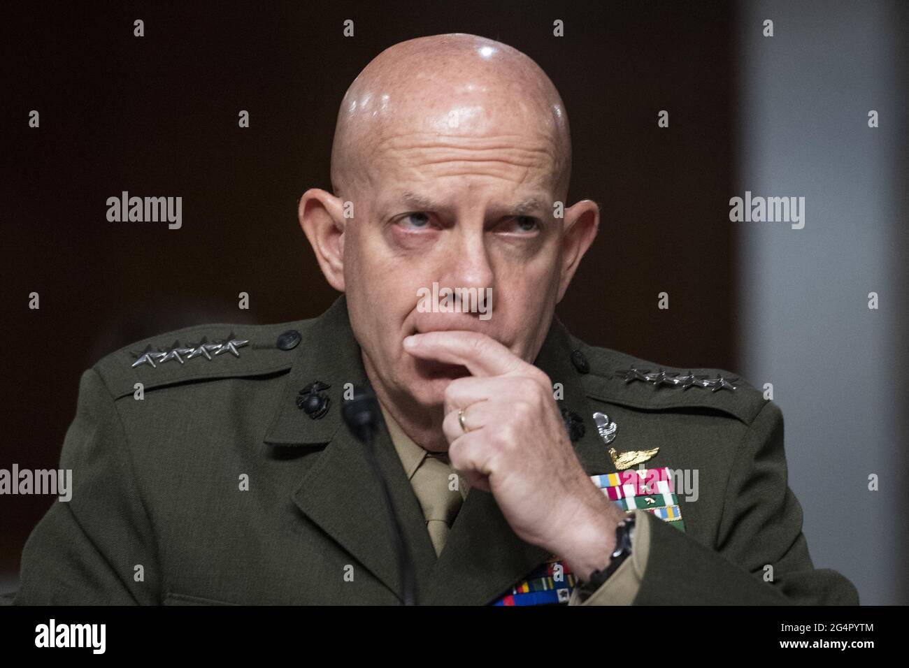 General david berger commandant of the marine corps hi-res stock ...