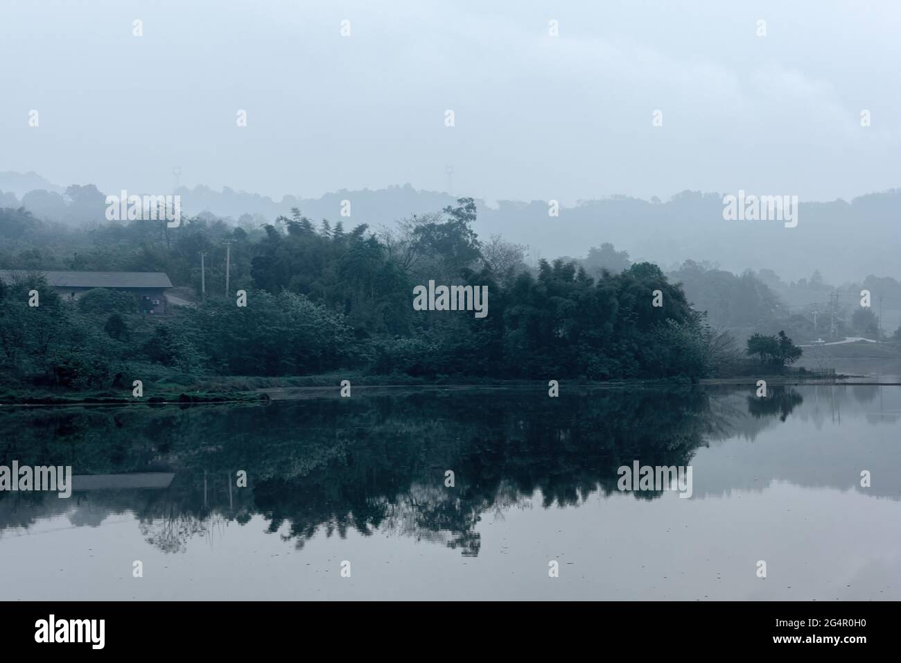 Chongqing rural beautiful scenery Stock Photo - Alamy