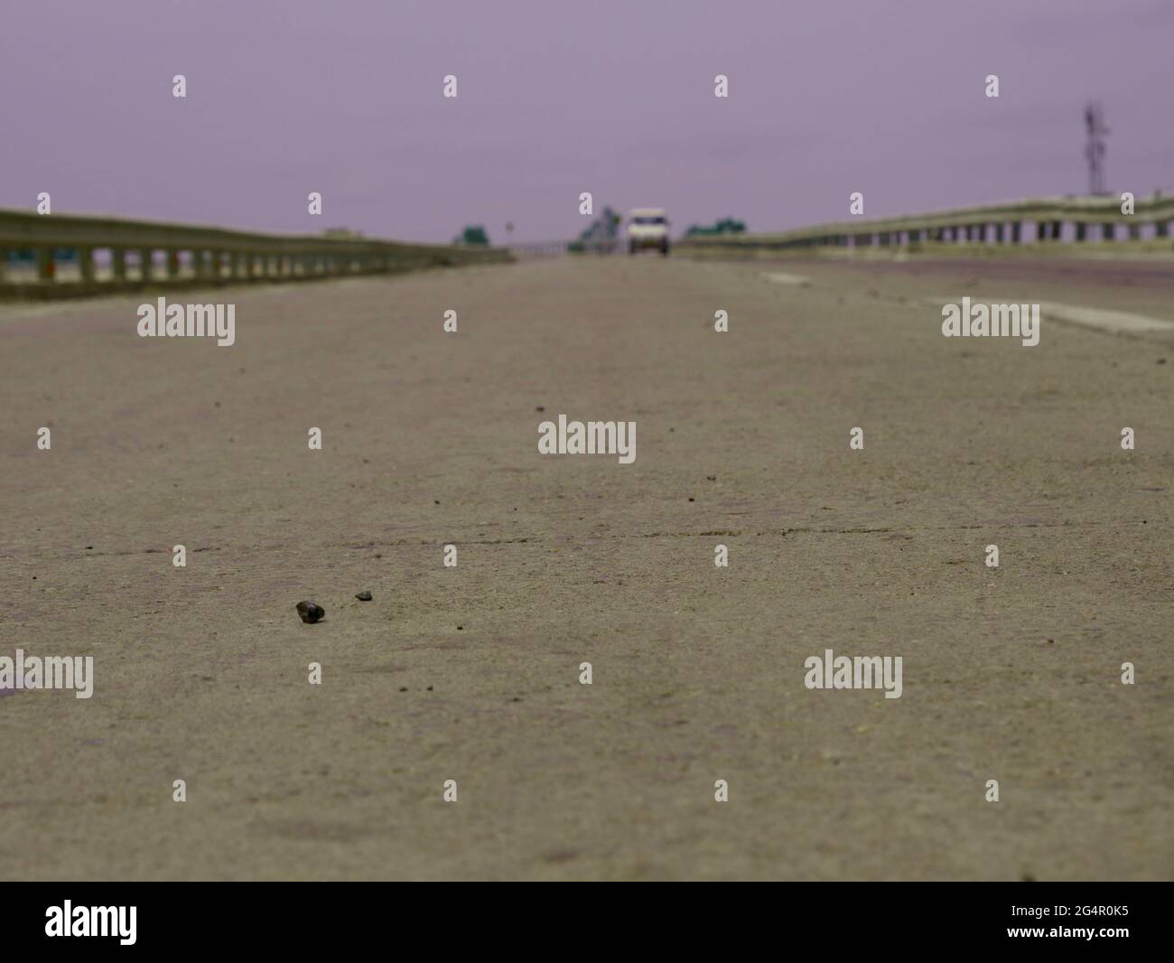 Transportation road texture on sky background Stock Photo - Alamy