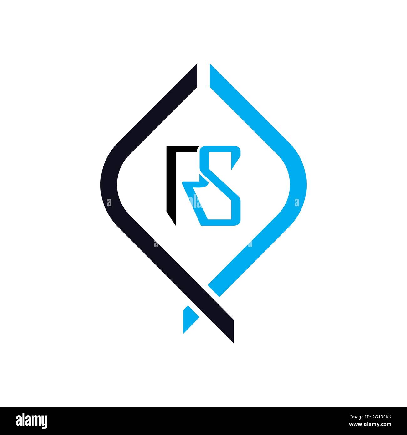 Letter RS Logo Alphabet Design Icon Vector Symbol Stock Photo - Alamy