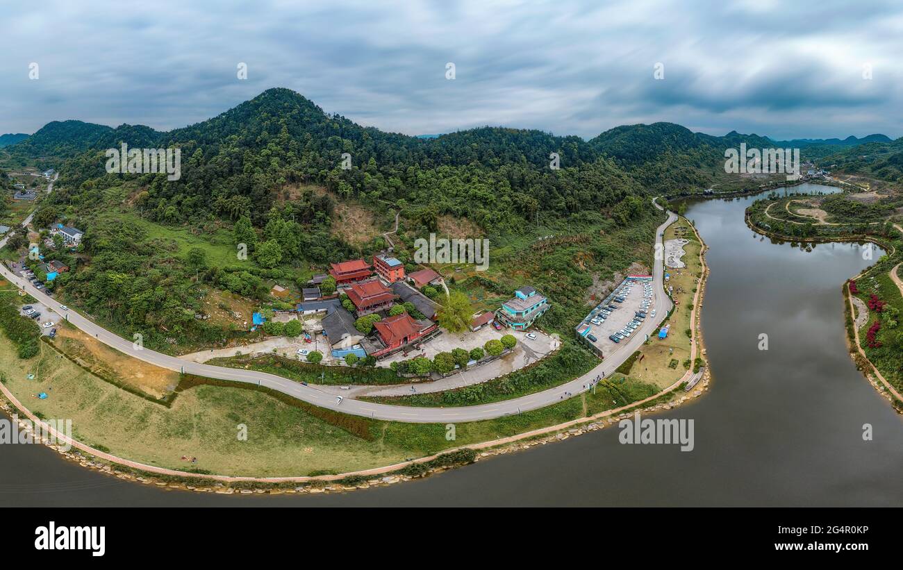 Chongqing rural beautiful scenery Stock Photo - Alamy