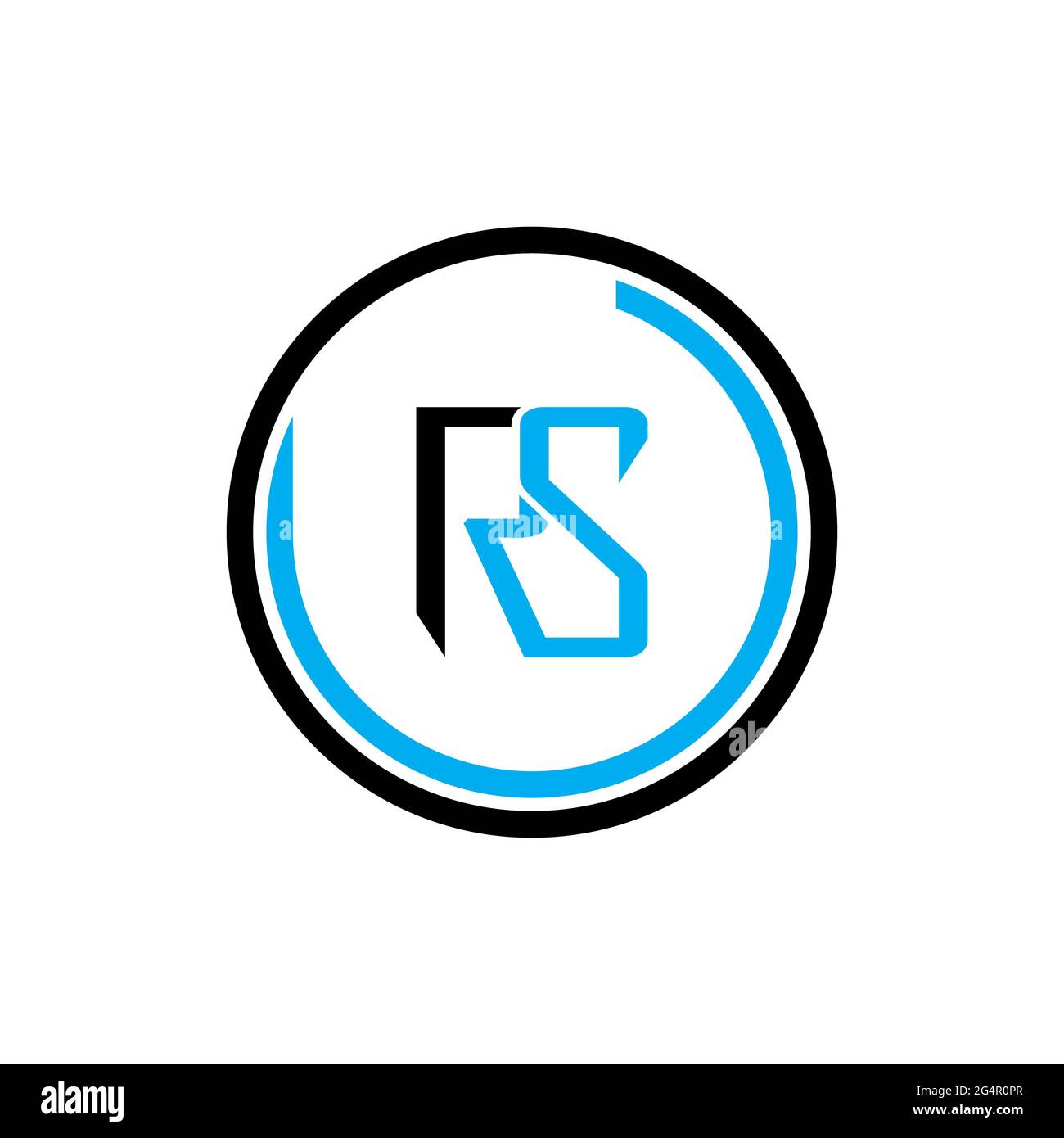 Letter RS Logo Alphabet Design Icon Vector Symbol Stock Photo - Alamy