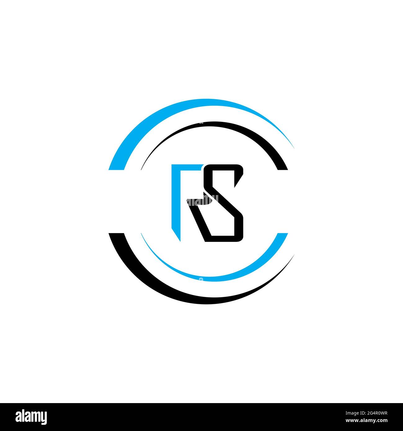 Letter RS Logo Alphabet Design Icon Vector Symbol Stock Photo - Alamy