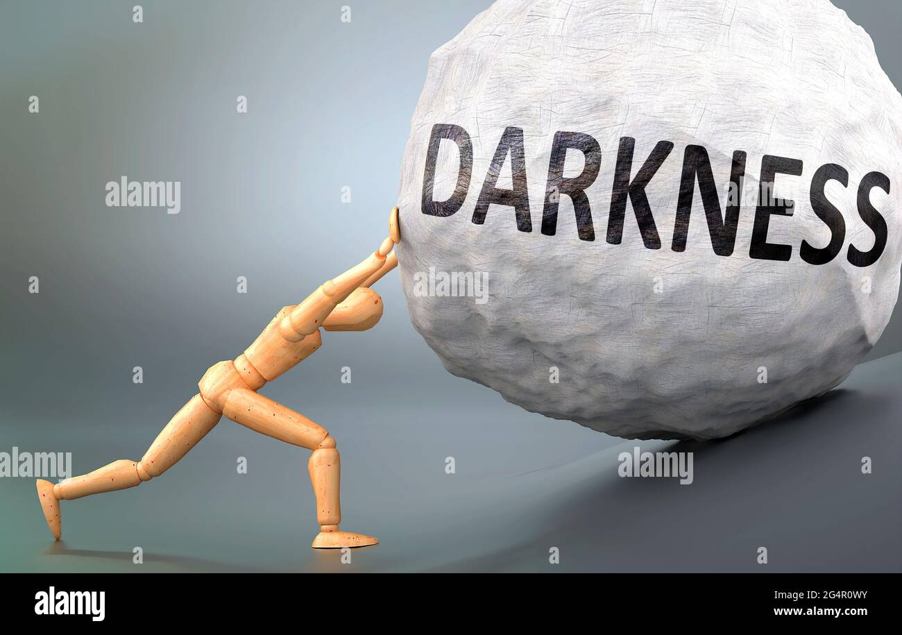 Darkness and painful human condition hi-res stock photography and ...