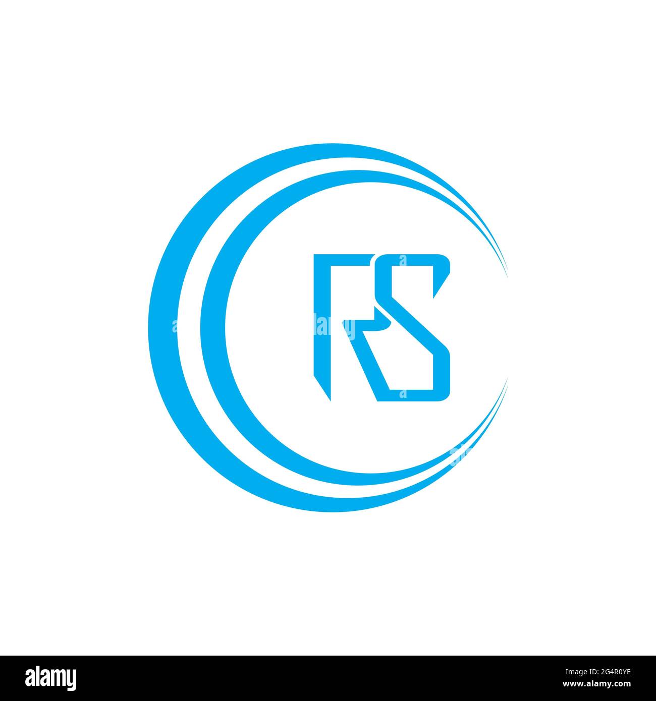 Letter RS Logo Alphabet Design Icon Vector Symbol Stock Photo - Alamy