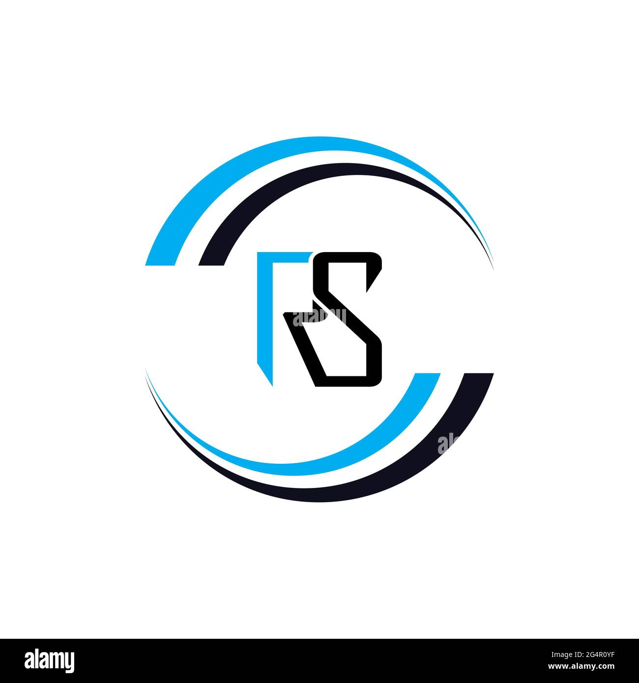 Letter RS Logo Alphabet Design Icon Vector Symbol Stock Photo - Alamy