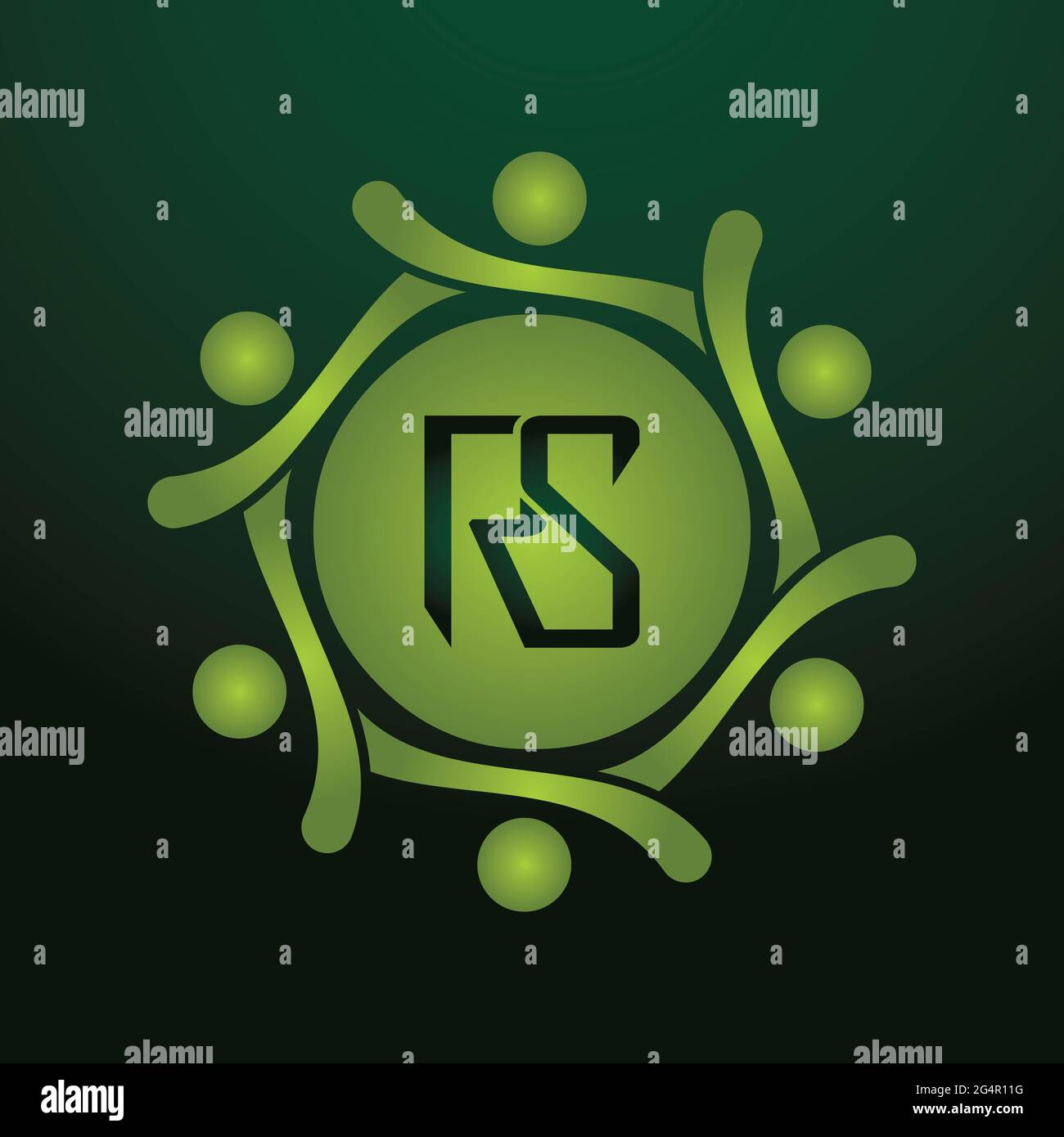 Letter RS Logo Alphabet Design Icon Vector Symbol Stock Photo - Alamy