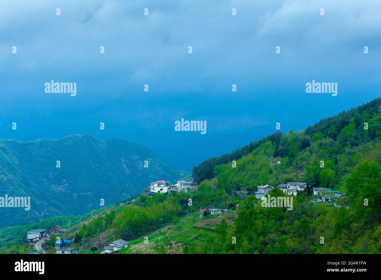 Qinling Shandi Mountains Map